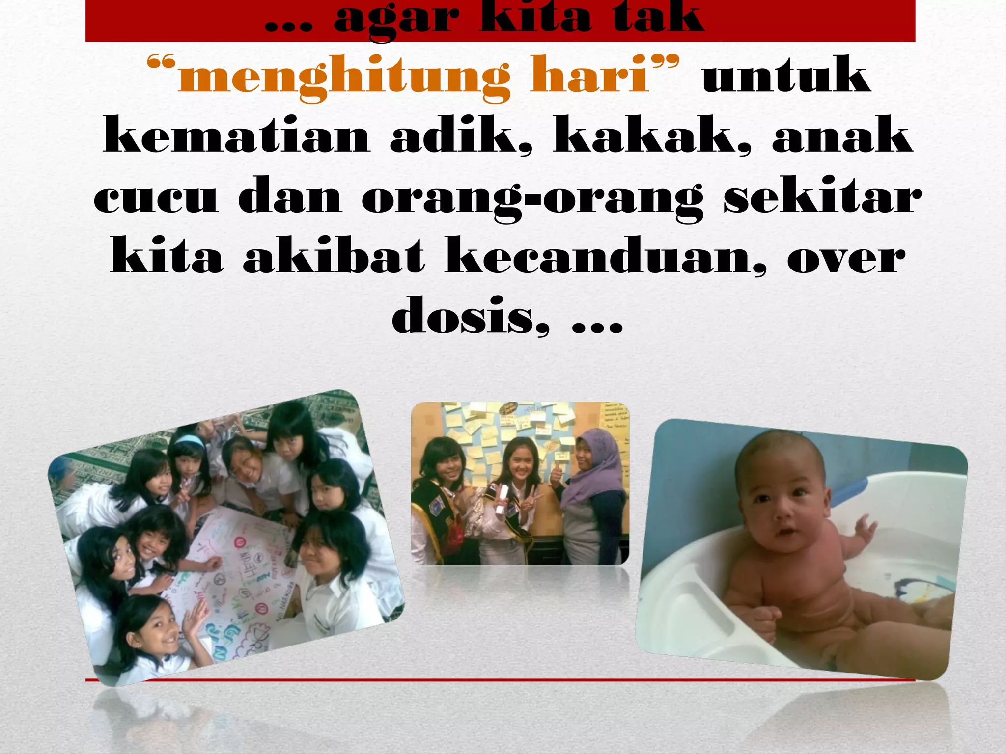 Keluargaku hidup sehat, berprestasi tanpa narkoba | PPT Keluargaku hidup sehat, berprestasi tanpa narkoba | PPT