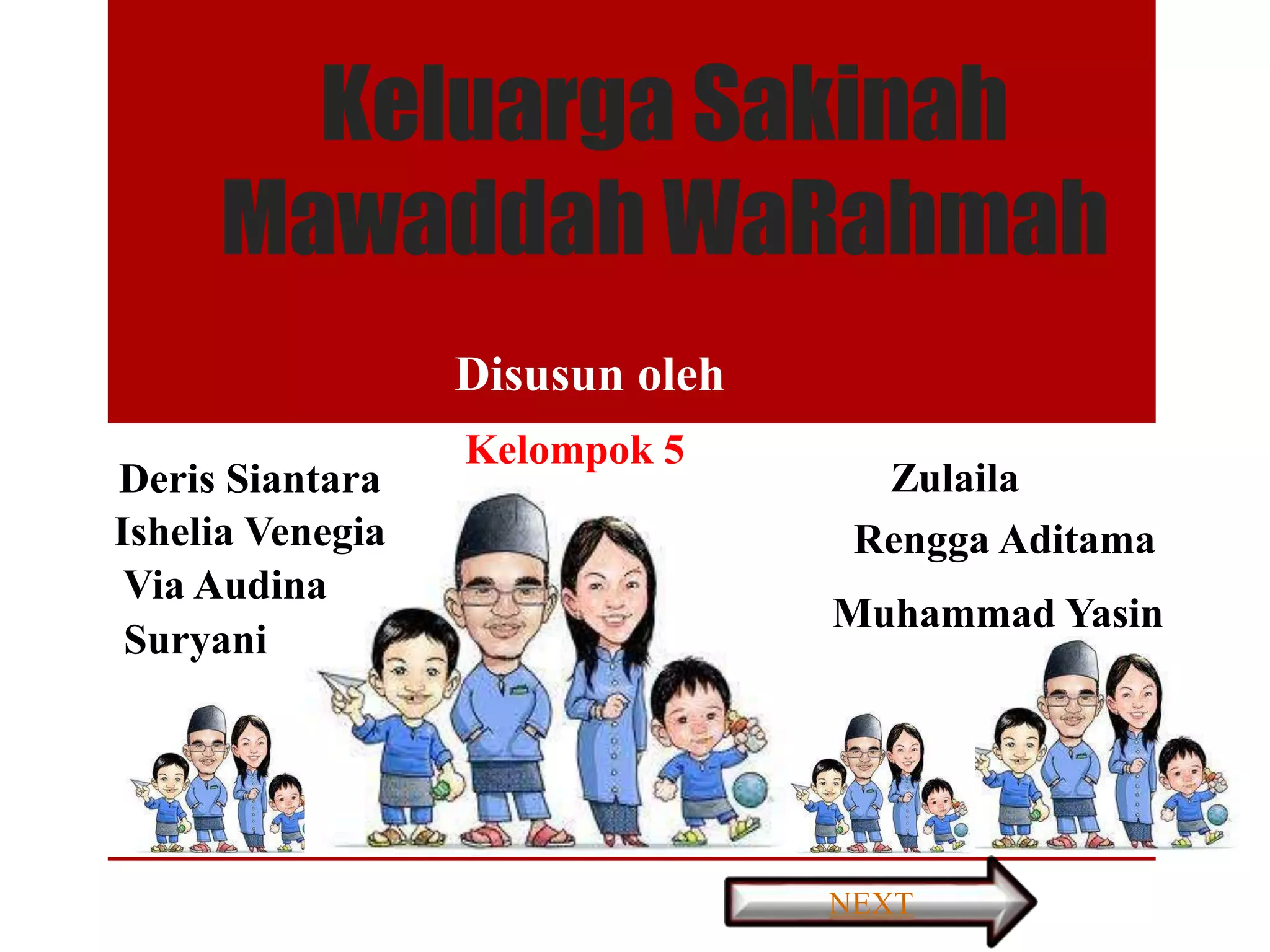 Keluarga sakinah mawddah wa rahmah | PPTX