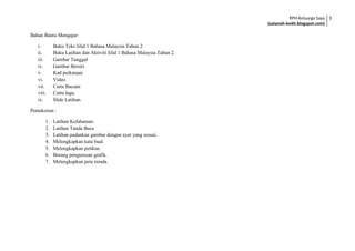 Keluarga saya | DOCX