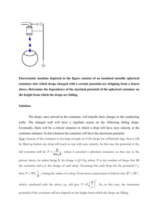Kelvin Electrostatic Generator
