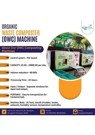 Kelvin Organic Waste Compost Machines.pdf