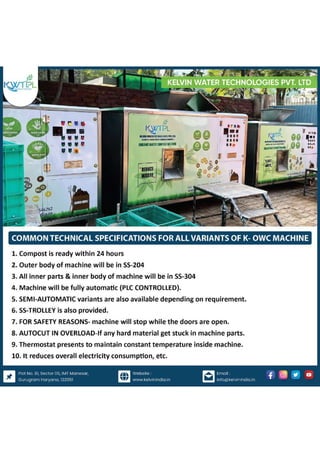 Kelvin OWC ( organic Waste Composter) machines.pdf