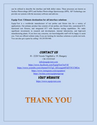 kelvin probe- Equiptest.com | Chemistry | Science