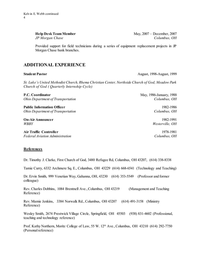 Kelvin resume 2019 | DOCX | Professional School | Postgraduate Education