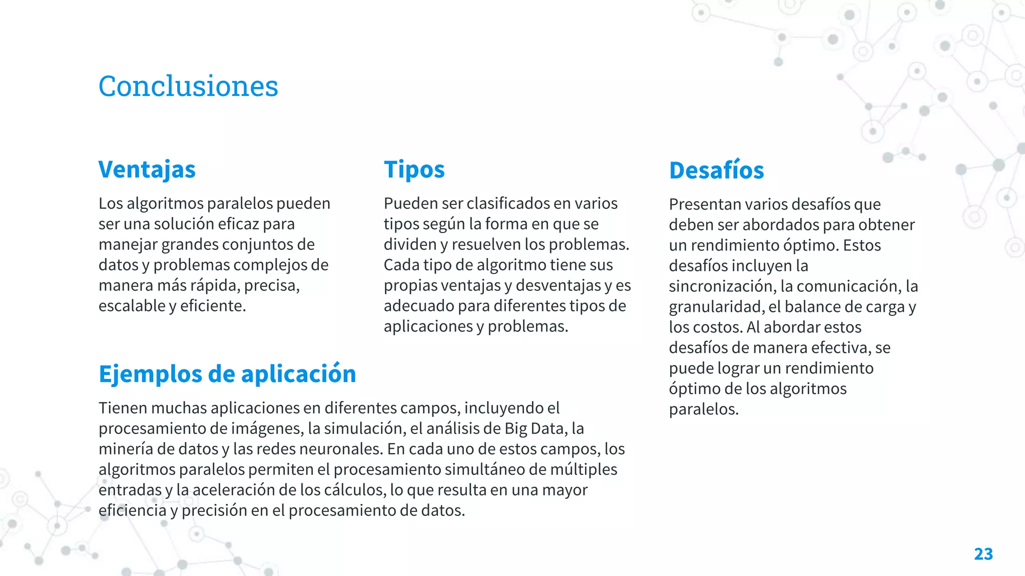Diseño de Algoritmos Paralelos | PPTX