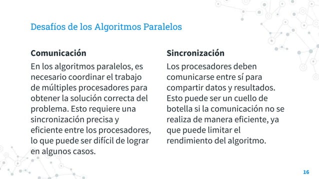 Diseño de Algoritmos Paralelos | PPT