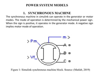 DYNAMIC MODELLING OF EXCITATION AND GOVERNOR EFFECT ON STABILITY OF ...