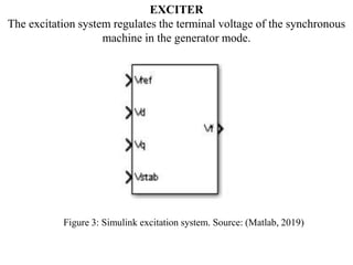 DYNAMIC MODELLING OF EXCITATION AND GOVERNOR EFFECT ON STABILITY OF ...