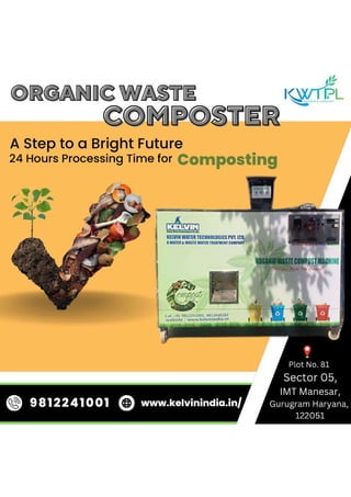 kelvin Water Technologies - Organic Waste Compost Machins.pdf