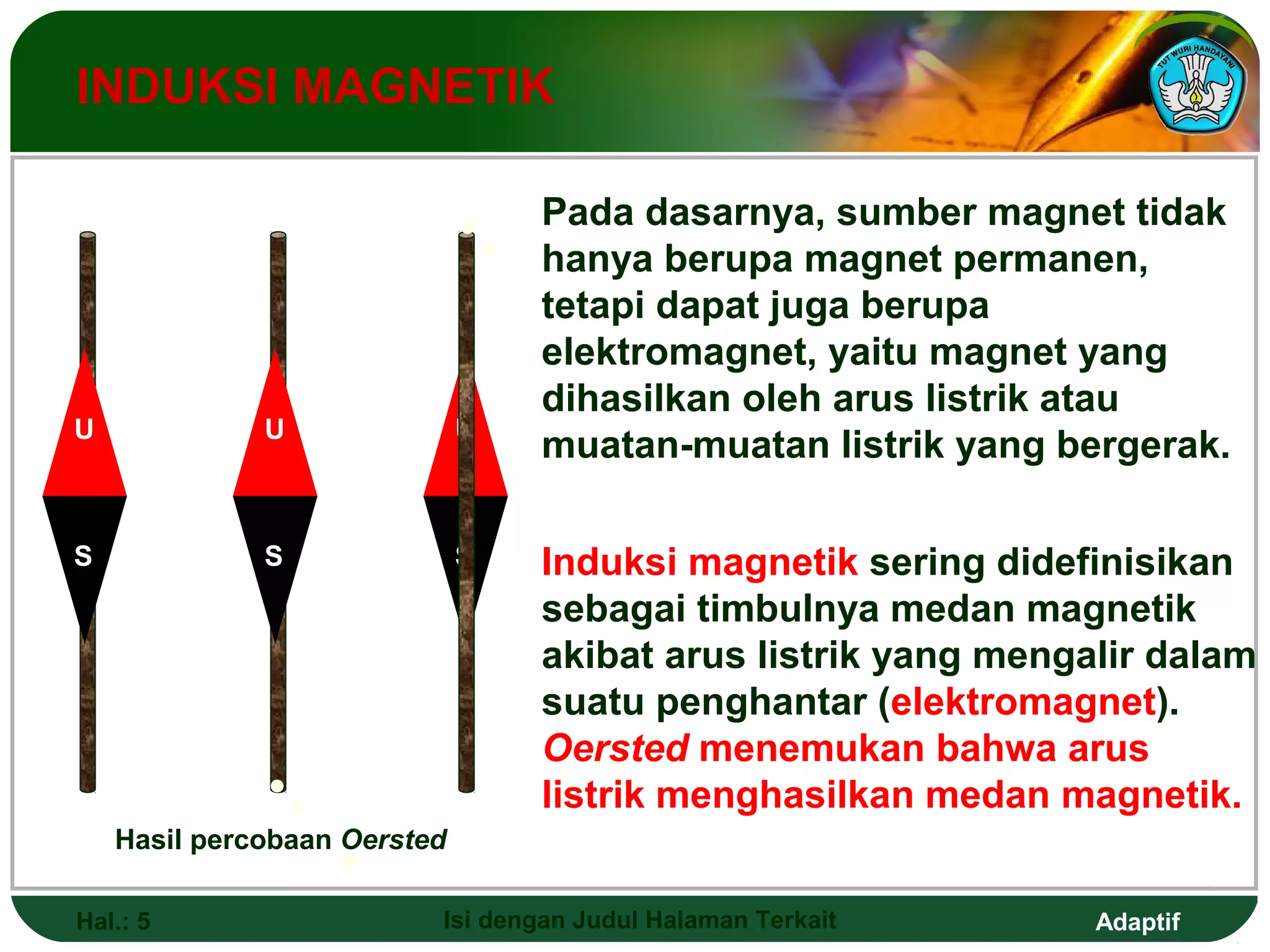Magnet dan Elektromagnet | PPT