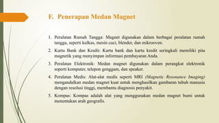 Materi kemagnetan Pelajaran Fisika Dasar | PPTX