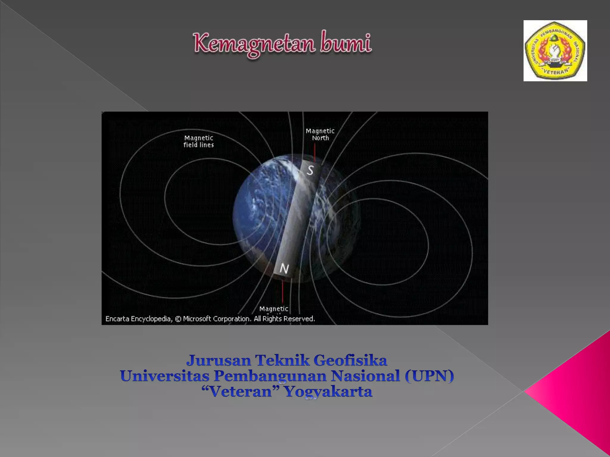Kemagnetan bumi Magnetism earth magnetism geophysics | PPTX