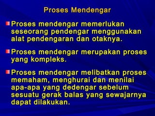 Kemahiran mendengar | PPT