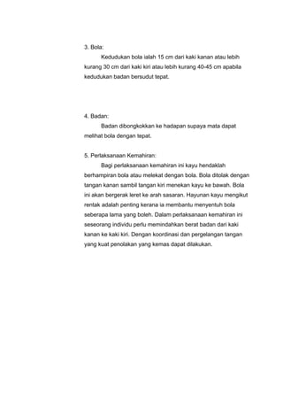 Kemahiran asas hoki | DOC