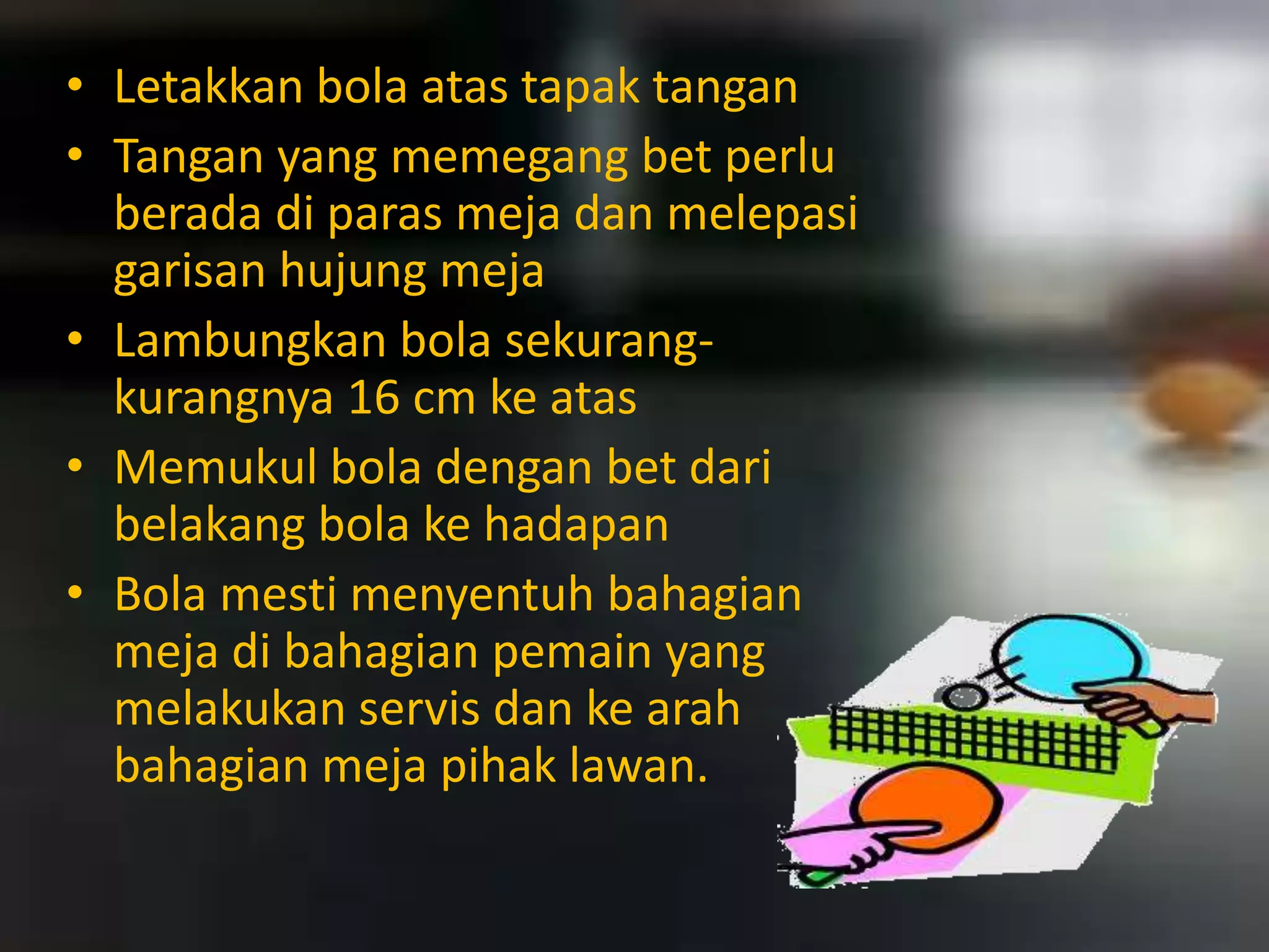 Kemahiran asas ping pong | PPTX