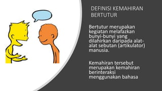 Kemahiran Bertutur | PPTX