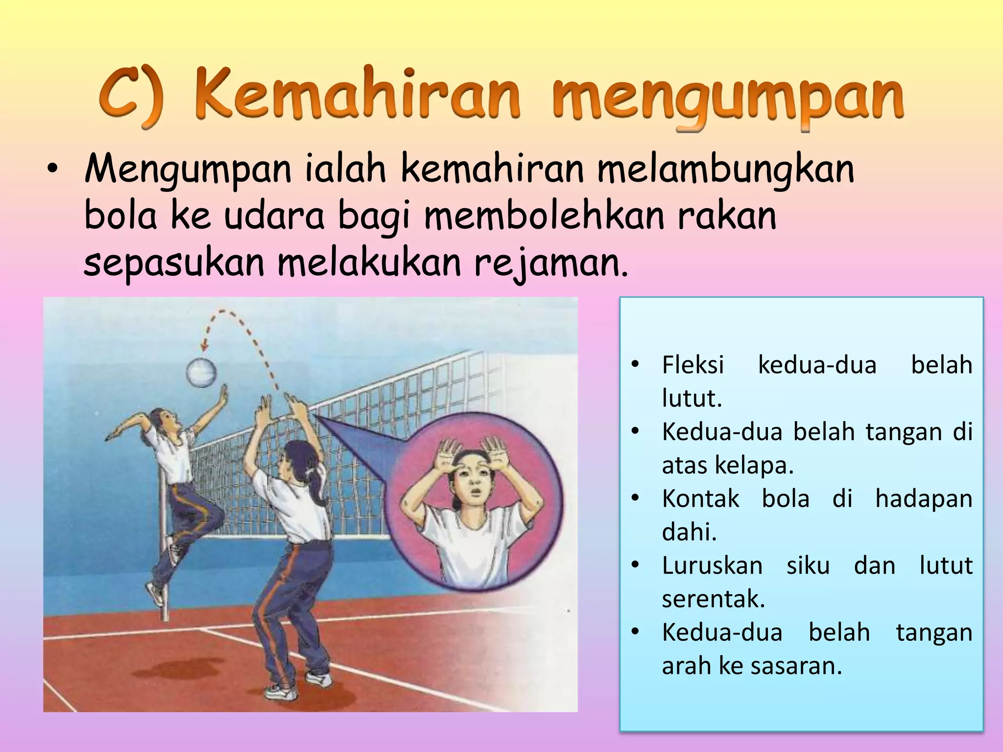 Kemahiran bola tampar | PPTX