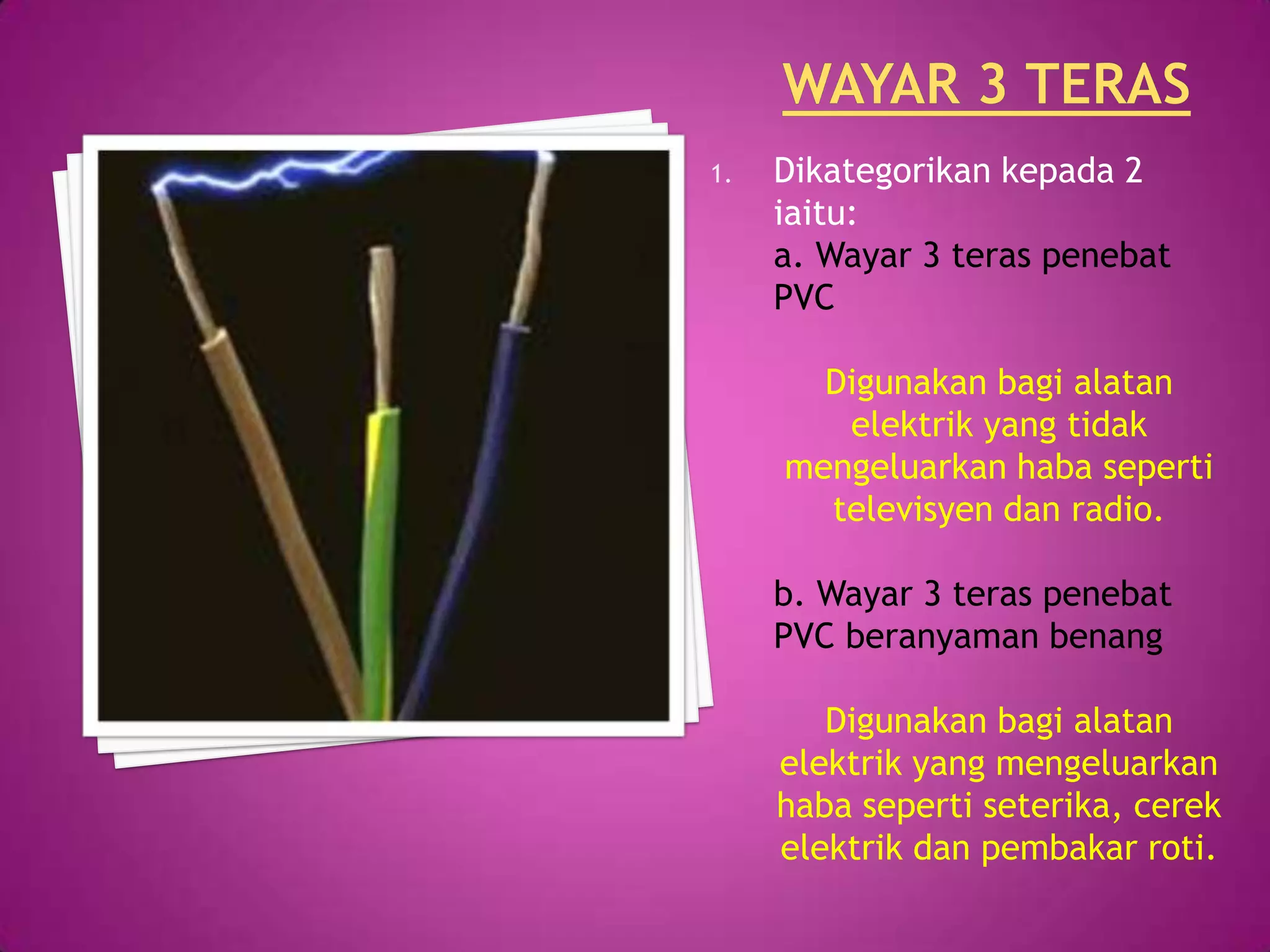 Kemahiran hidup tingkatan 1 (pendawaian plag 3 pin) | PPTX