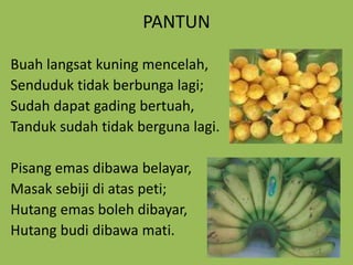BUAH-BUAHAN TEMPATAN | PPTX