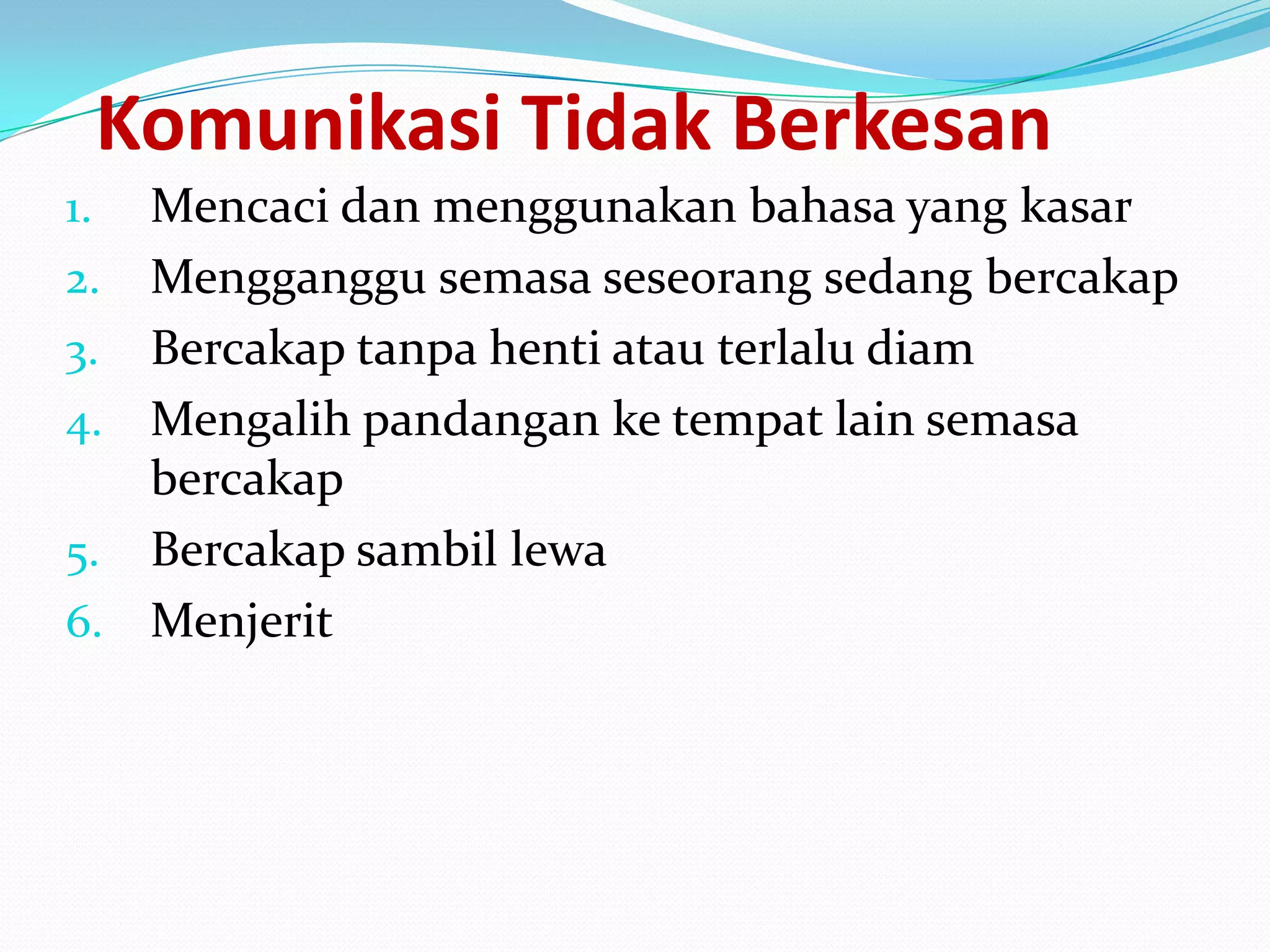 Kemahiran komunikasi Kem Motivasi Pengawas | PPTX
