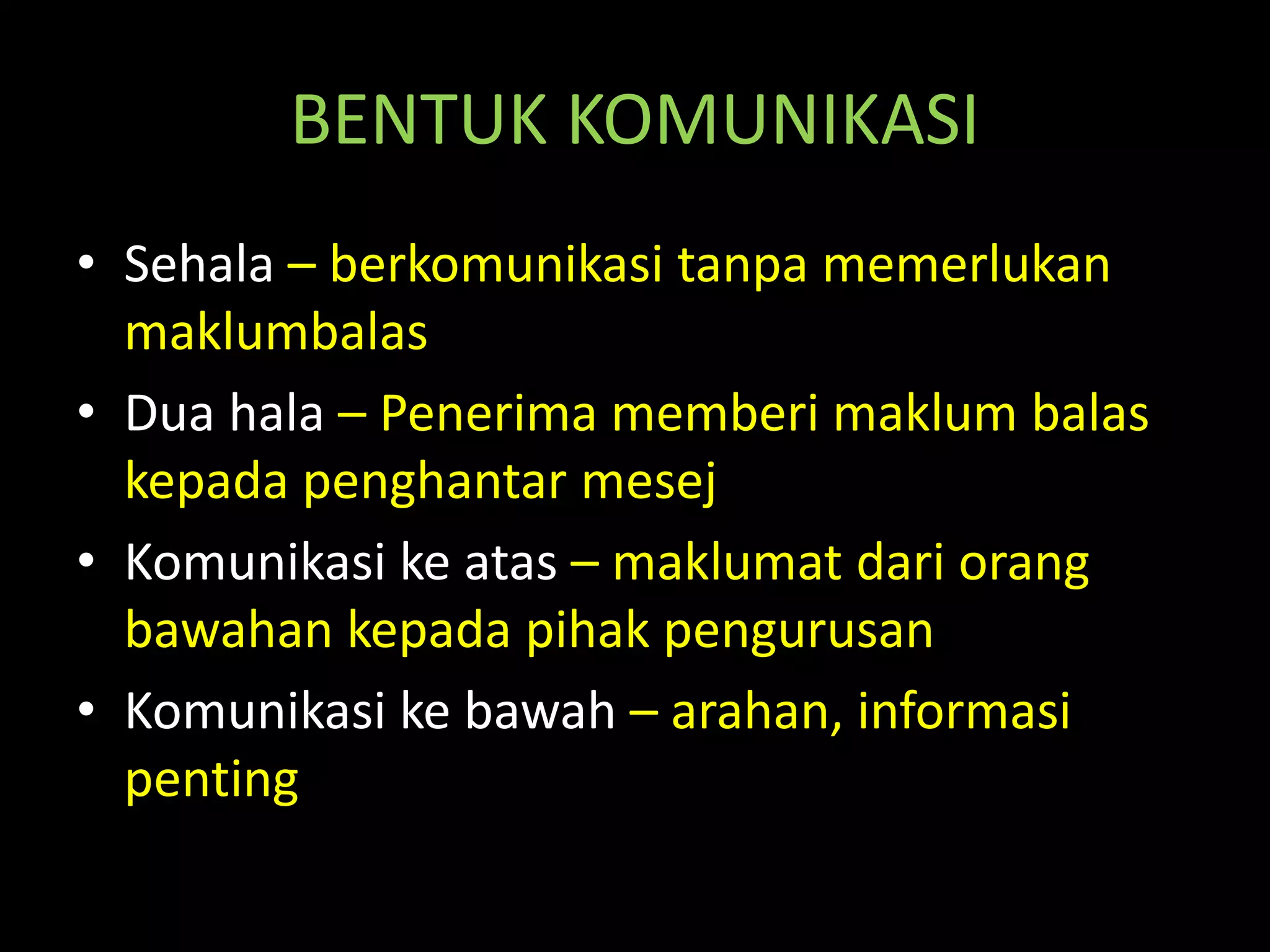 Kemahiran komunikasi berkesan | PPTX