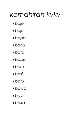 Kemahiran kvkv | DOC