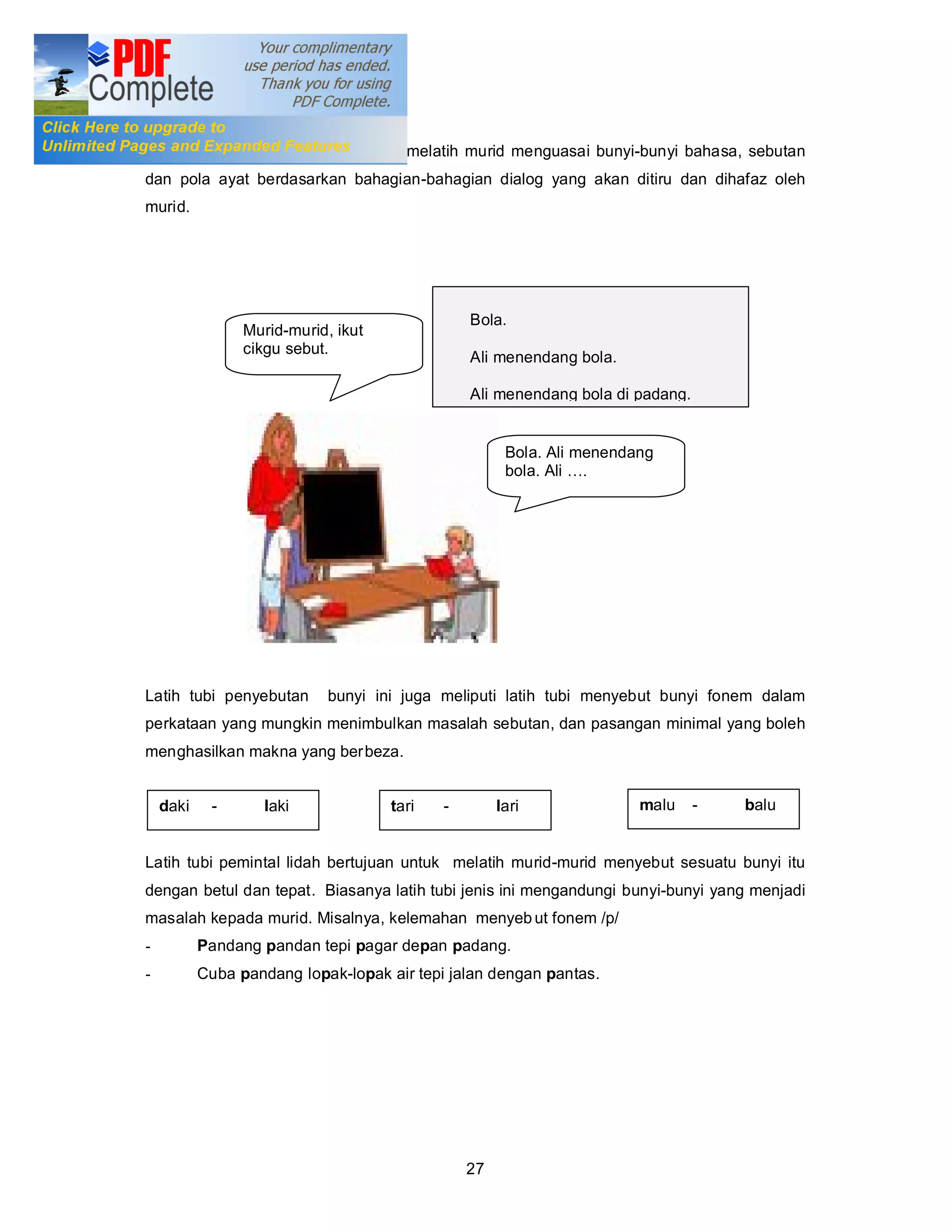 Kemahiran mendengar dan bertutur | PDF
