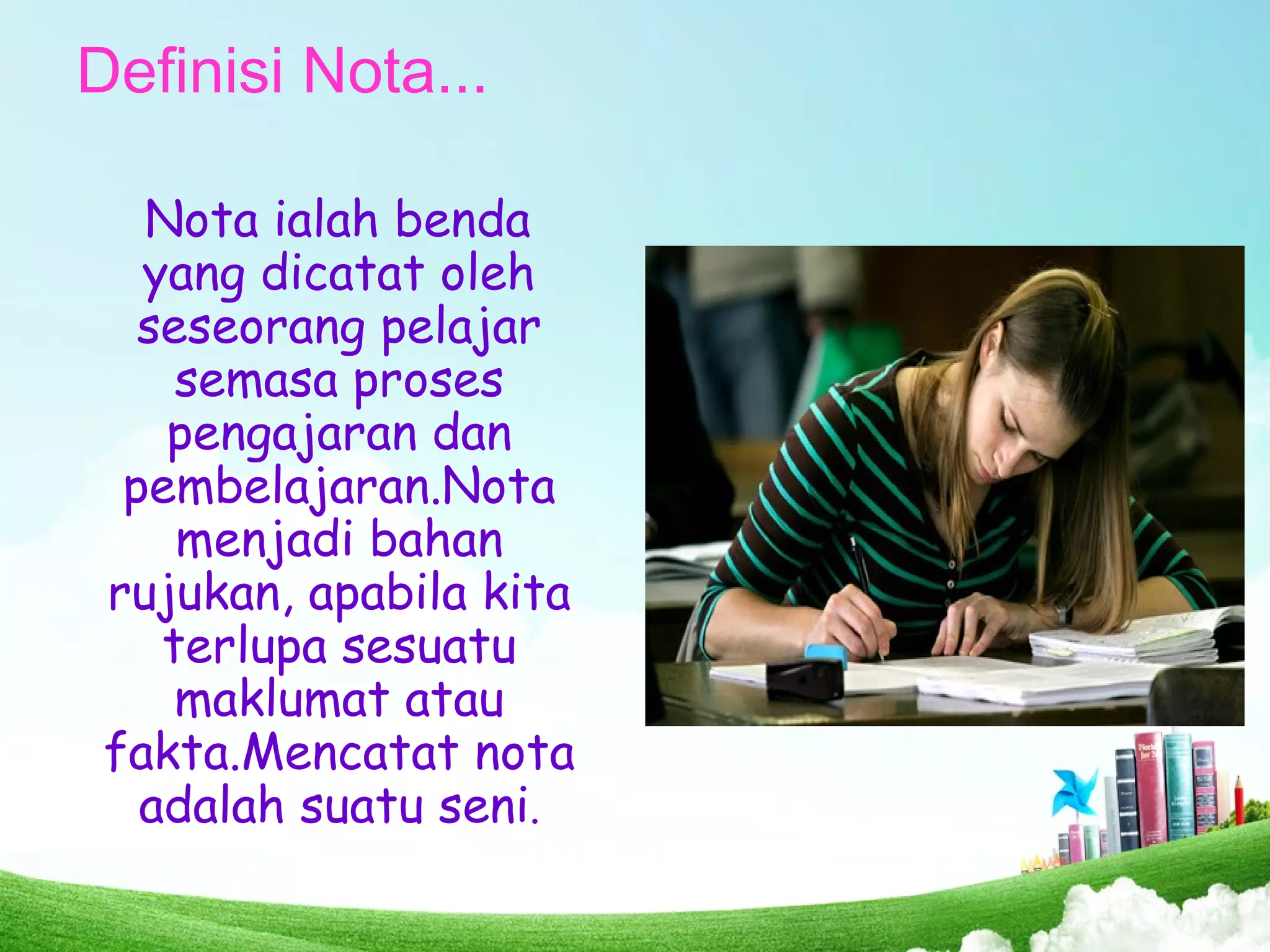 Kemahiran mengambil nota | PPT
