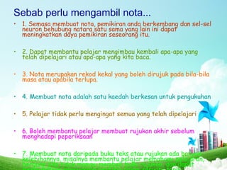 Kemahiran mengambil nota | PPT