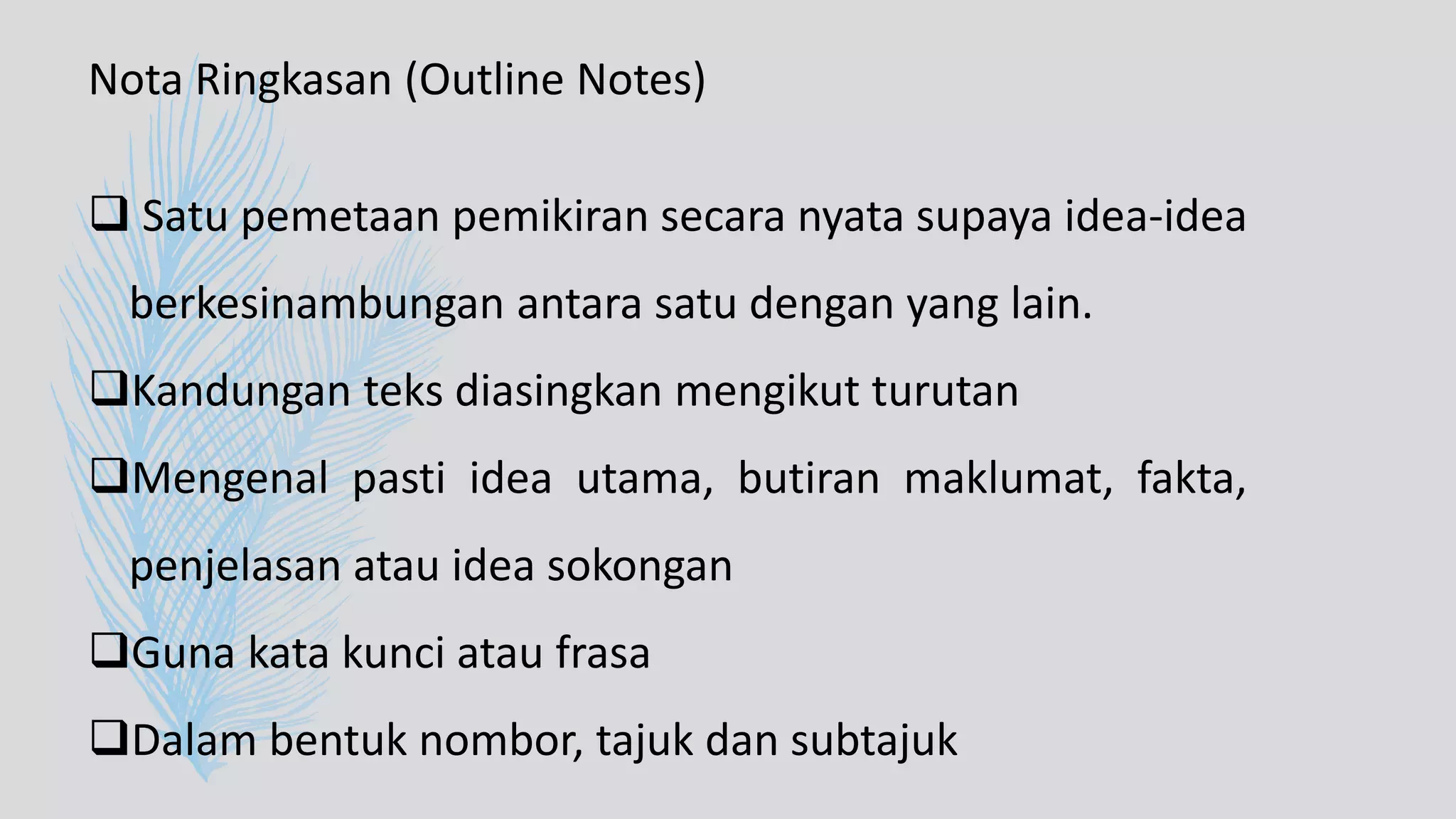 Kemahiran mengambil dan membuat nota | PPTX