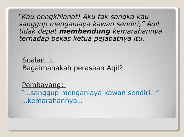 Kemahiran menjawab kefahaman | PPT