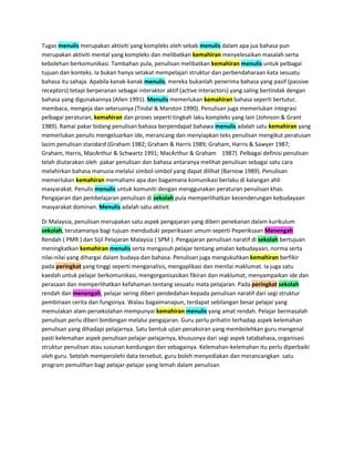 Kemahiran menulis | PDF