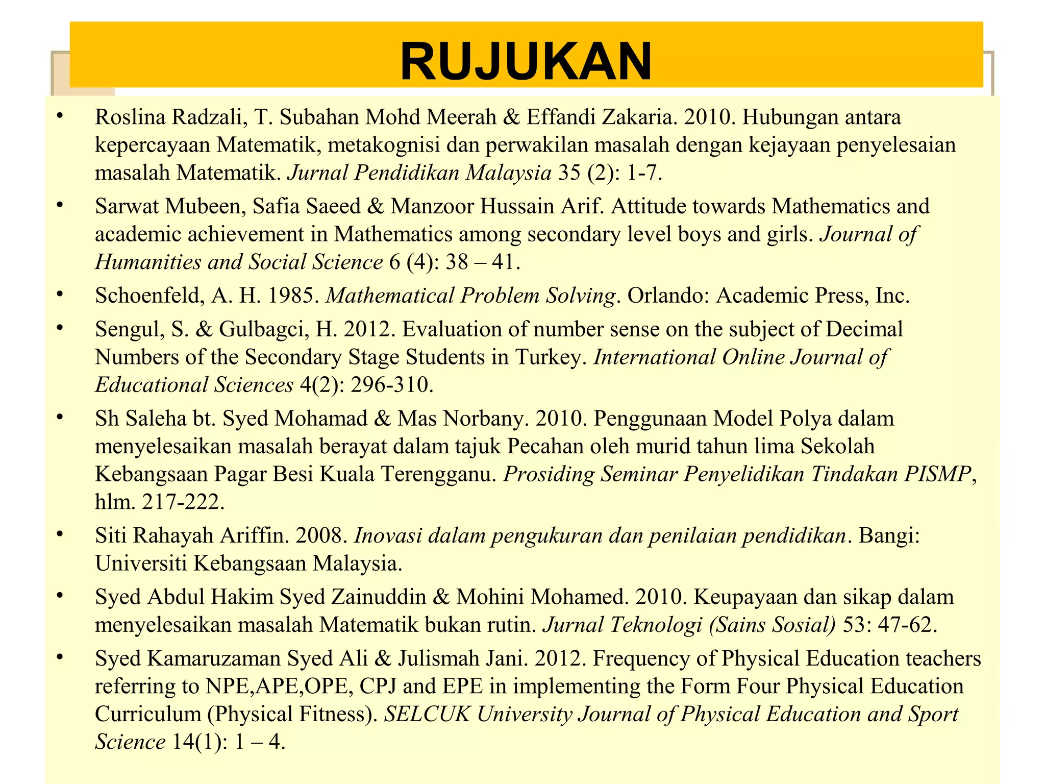 Kemahiran penyelesaian masalah nombor berarah berdasarkan model polya ...