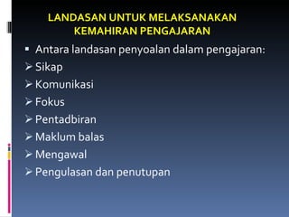 Kemahiran penyoalan | PPT