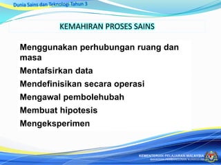 Kemahiran proses sains | PPTX