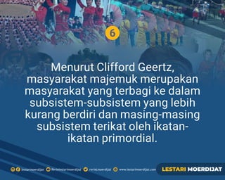 Kemajemukan Masyarakat Indonesia | PDF