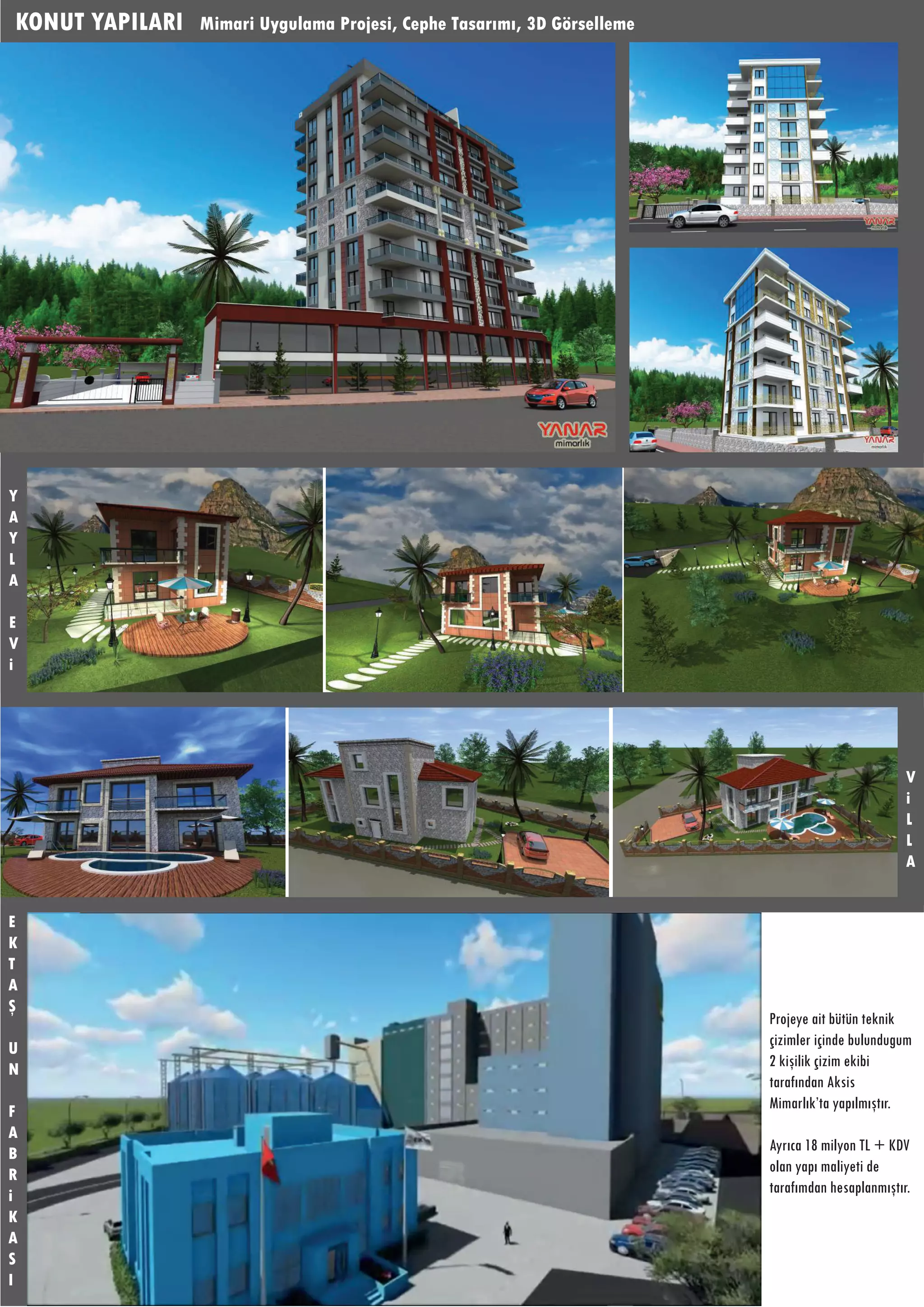 Mimari Portfolyo - Architectural Portfolio | PDF