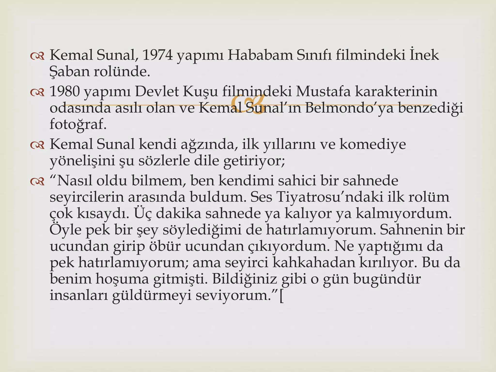 Kemal sunal = | PPTX