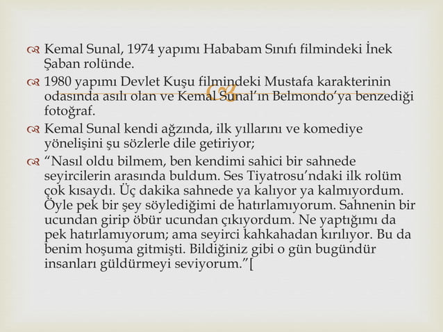 Kemal sunal = | PPTX