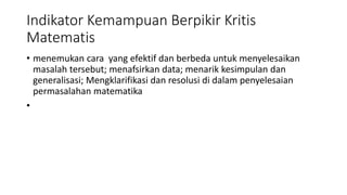 KEMAMPUAN BERPIKIR REFLEKTIF, KRITIS MATEMATIS DAN METAKOGNITIF, matematika nusantara.pdf