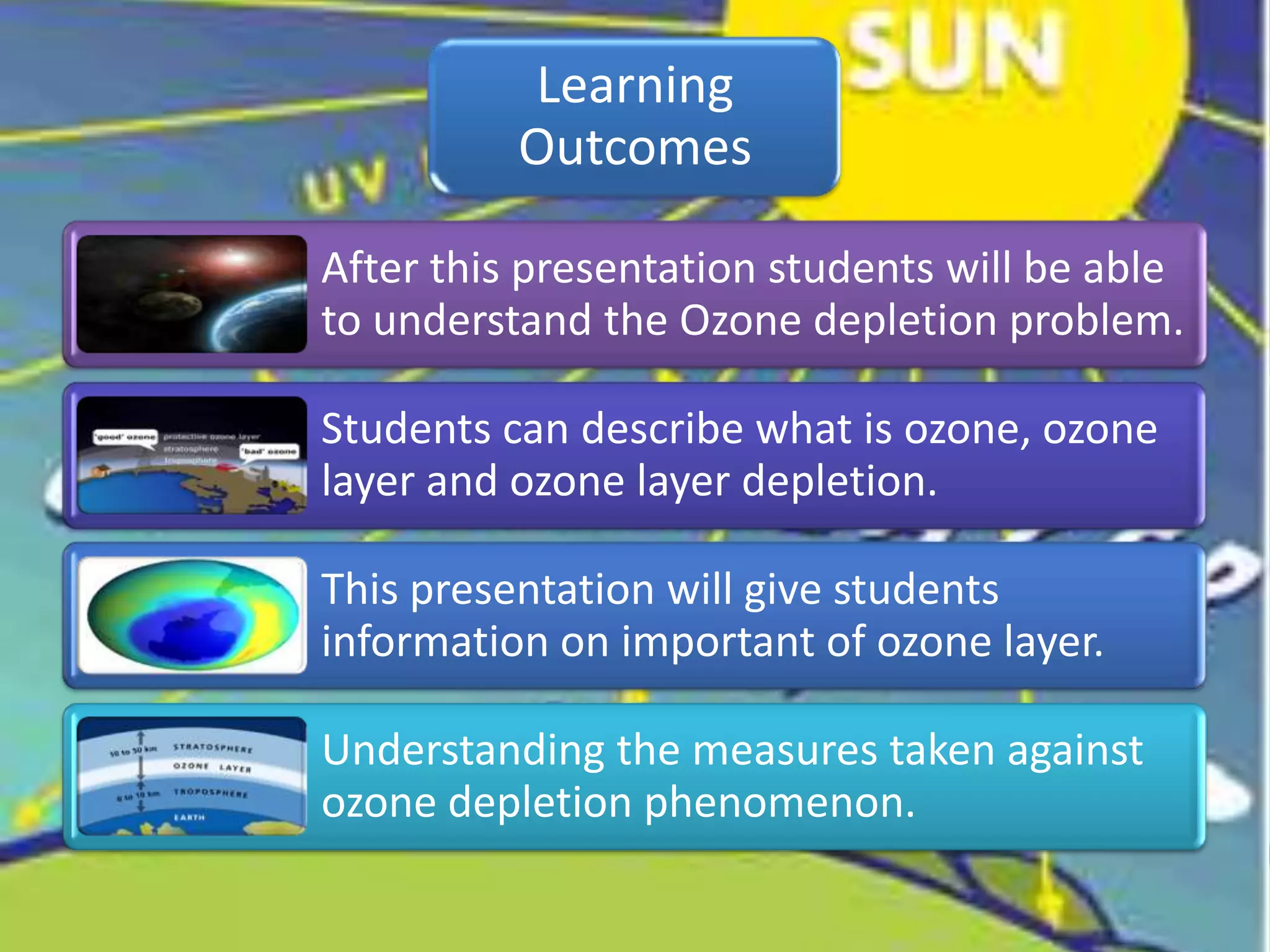ozone depletion | PPT