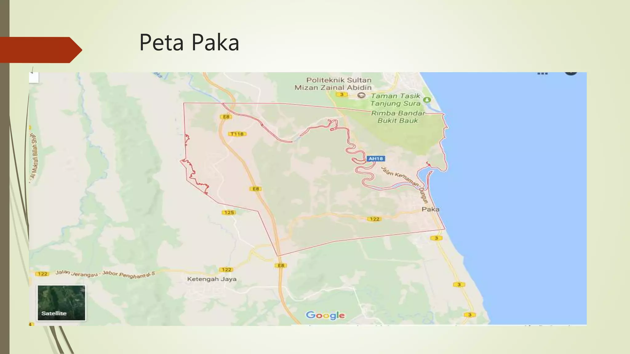 Kemapanan bandar paka,terengganu | PPT