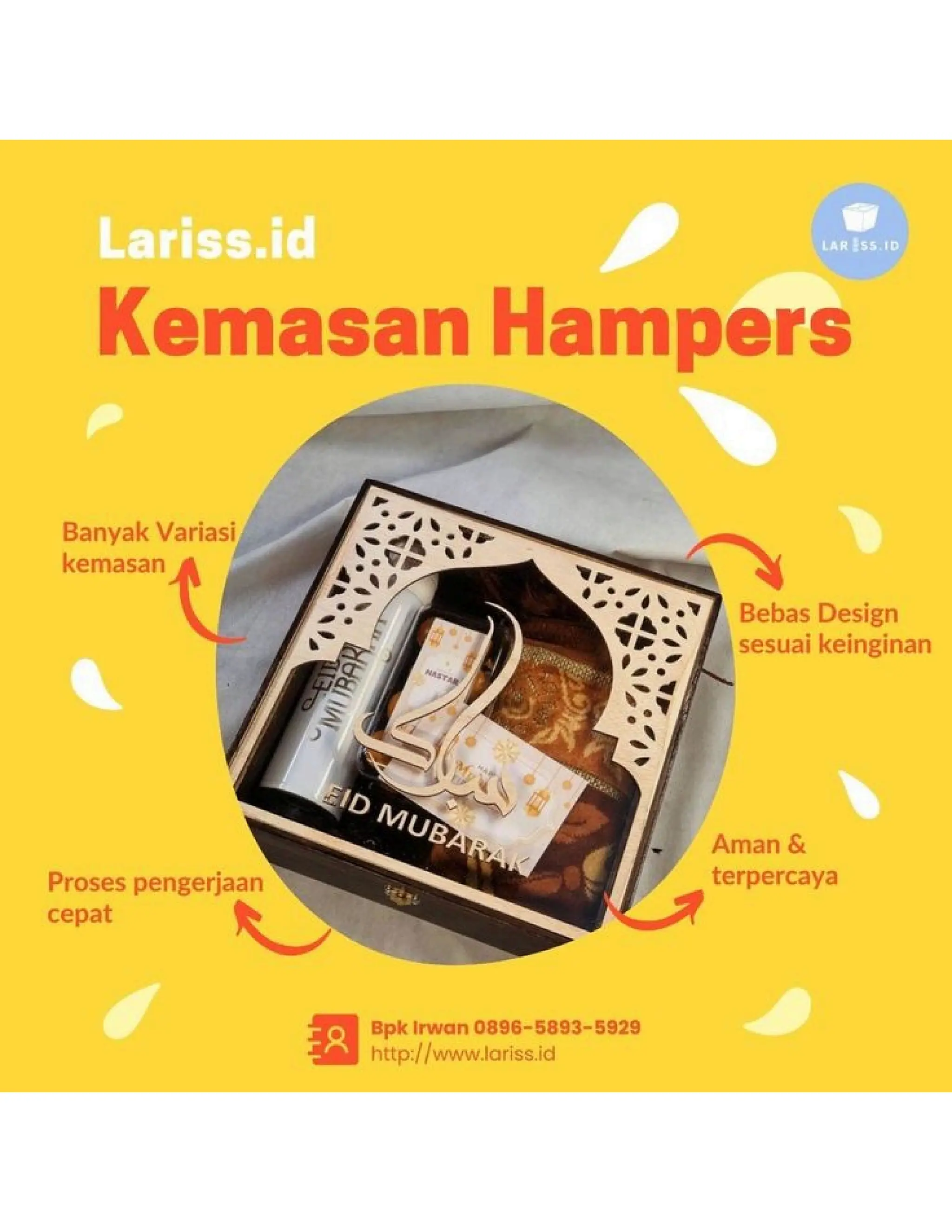 Gable box idul fitri. Kemasan Hampers idul fitri | PDF