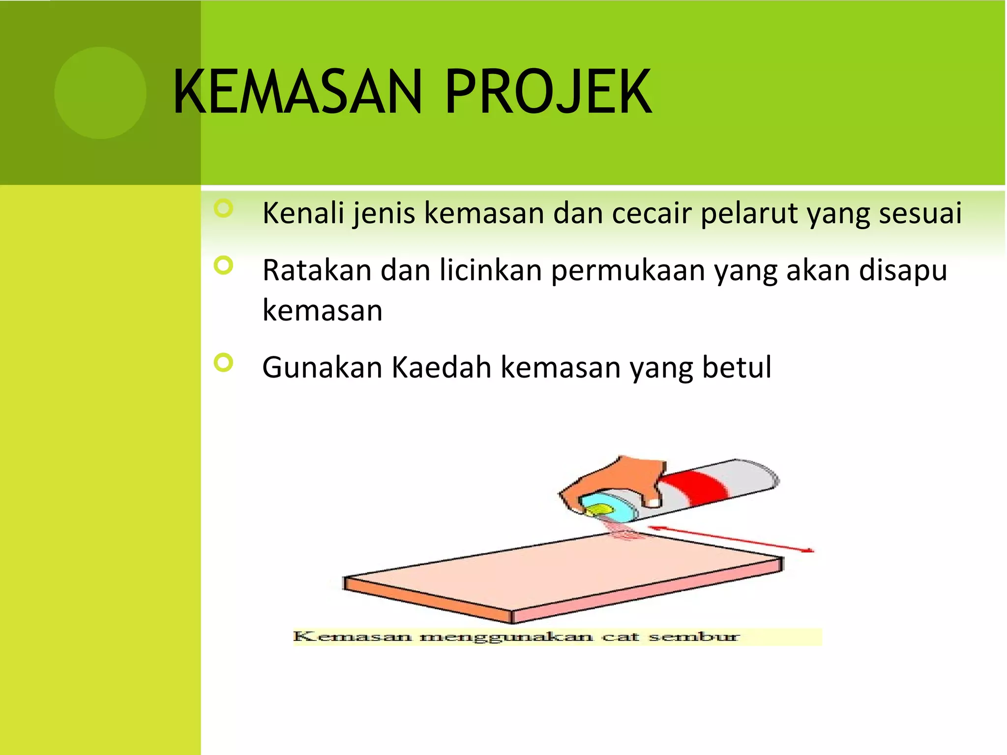 Kemasan projek | PPT