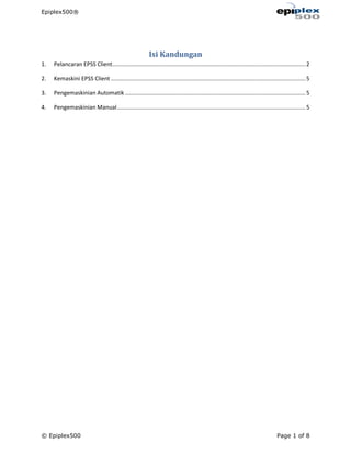 Kemaskini epiplex 500 | PDF