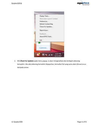 Kemaskini epiplex 500 | PDF