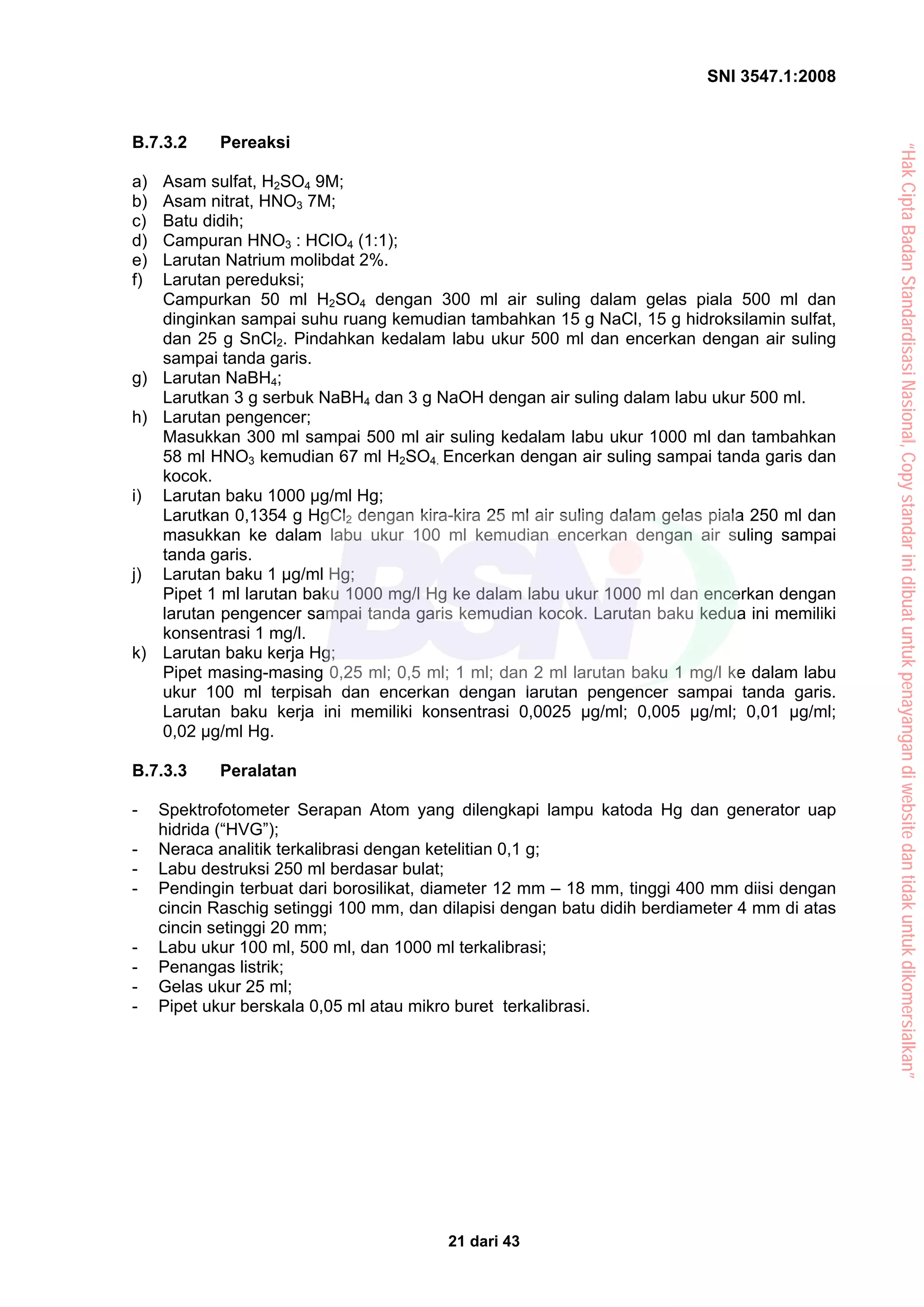 Kembang gula keras 2968 sni 3547.1_2008 | PDF