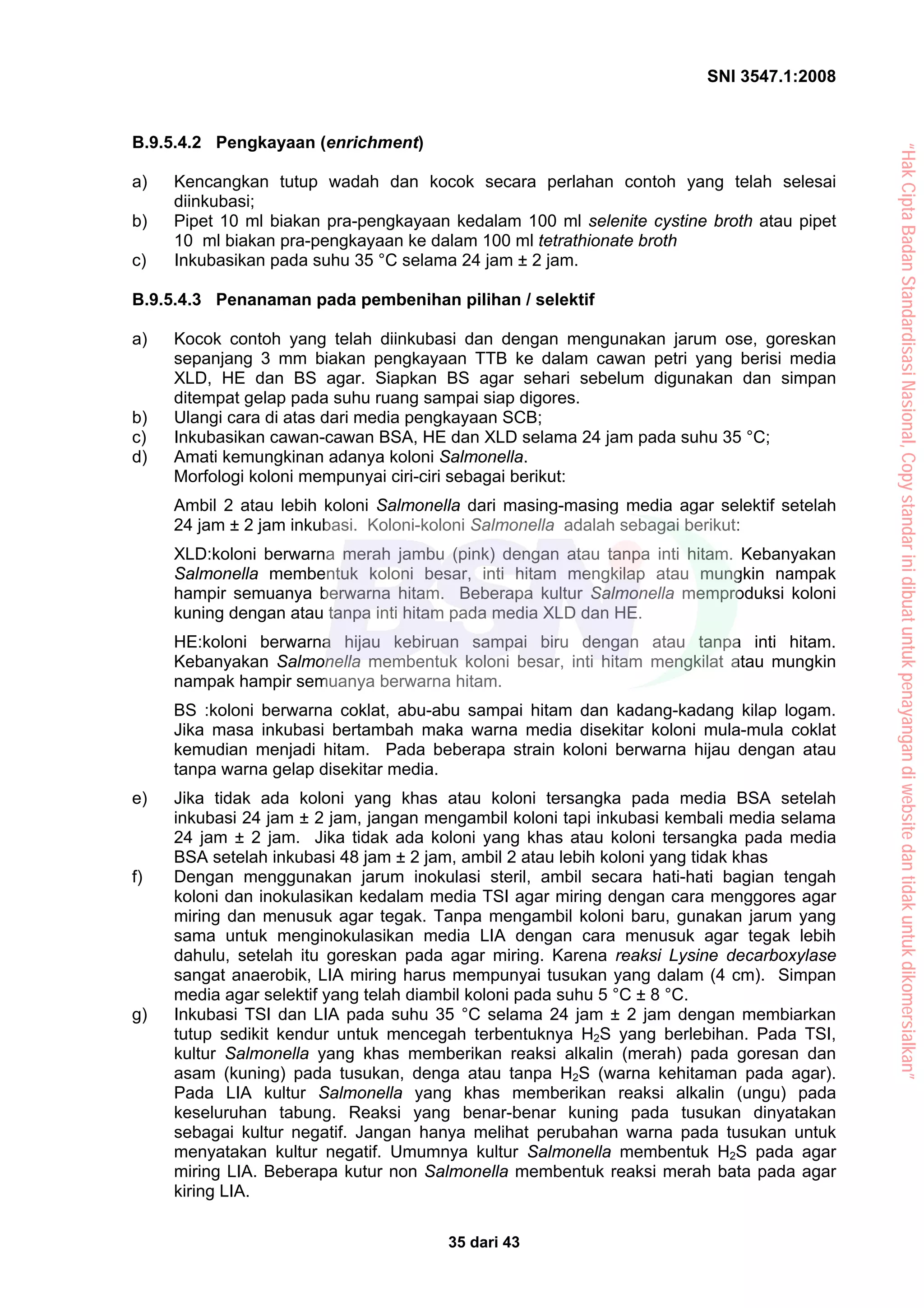 Kembang gula keras 2968 sni 3547.1_2008 | PDF