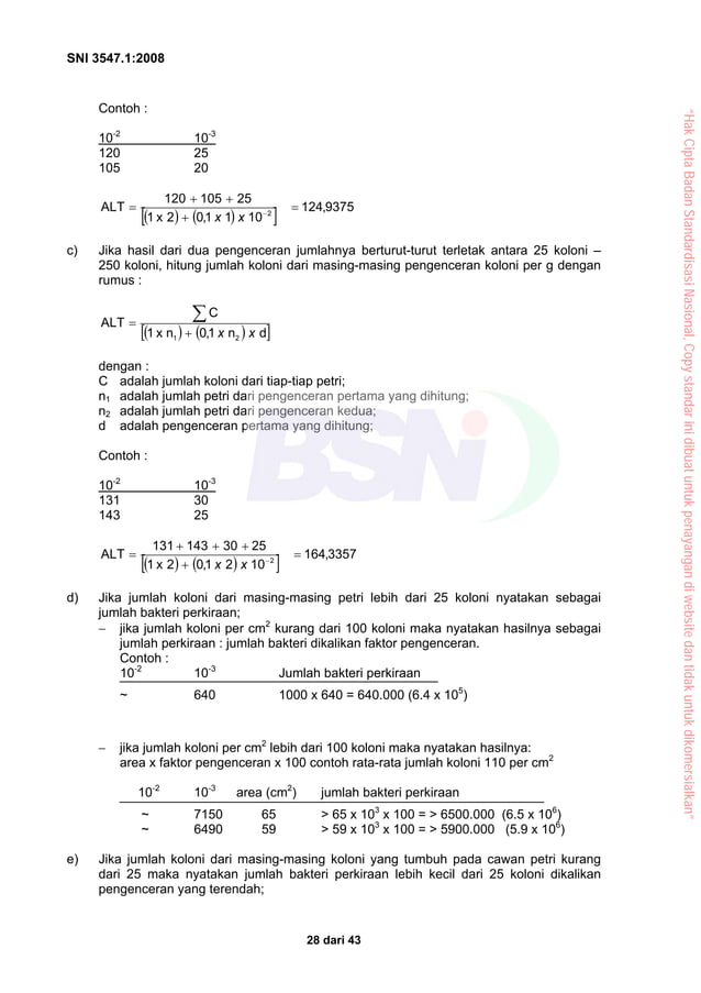 Kembang gula keras 2968 sni 3547.1_2008 | PDF