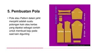 Prosedur Pembuatan Kemeja | PPTX